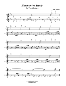 Harmonics Study – Ken Pasciak
